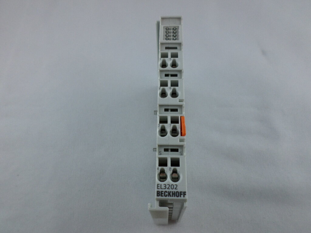 Beckhoff Busklemme EL3202 Analogeingang 2AI analog input Pt100 RTD, 59,00