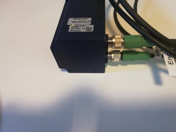 Nanotec Schrittmotor AS5918L4204-E mit Verbindungskabel Motor Encoder ...