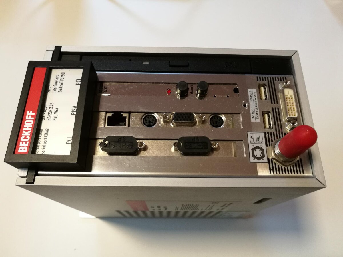 Beckhoff IPC C6330 Mainboard Boser HS6237 2.2 Intel P3 850Mhz 256Mb 2 ...