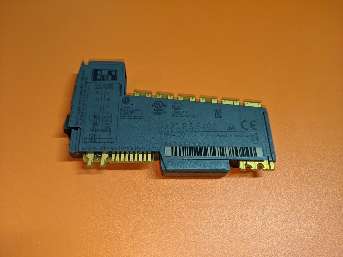 B&R X20 Stromversorgungsmodul X20PS9400 Power Supply Module PS9400 la ...