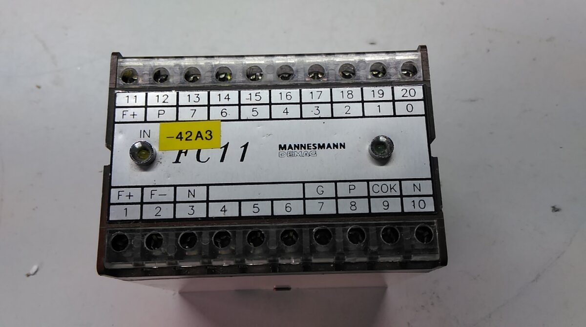 Mannesmann Demag FC11 control unit, 9,90