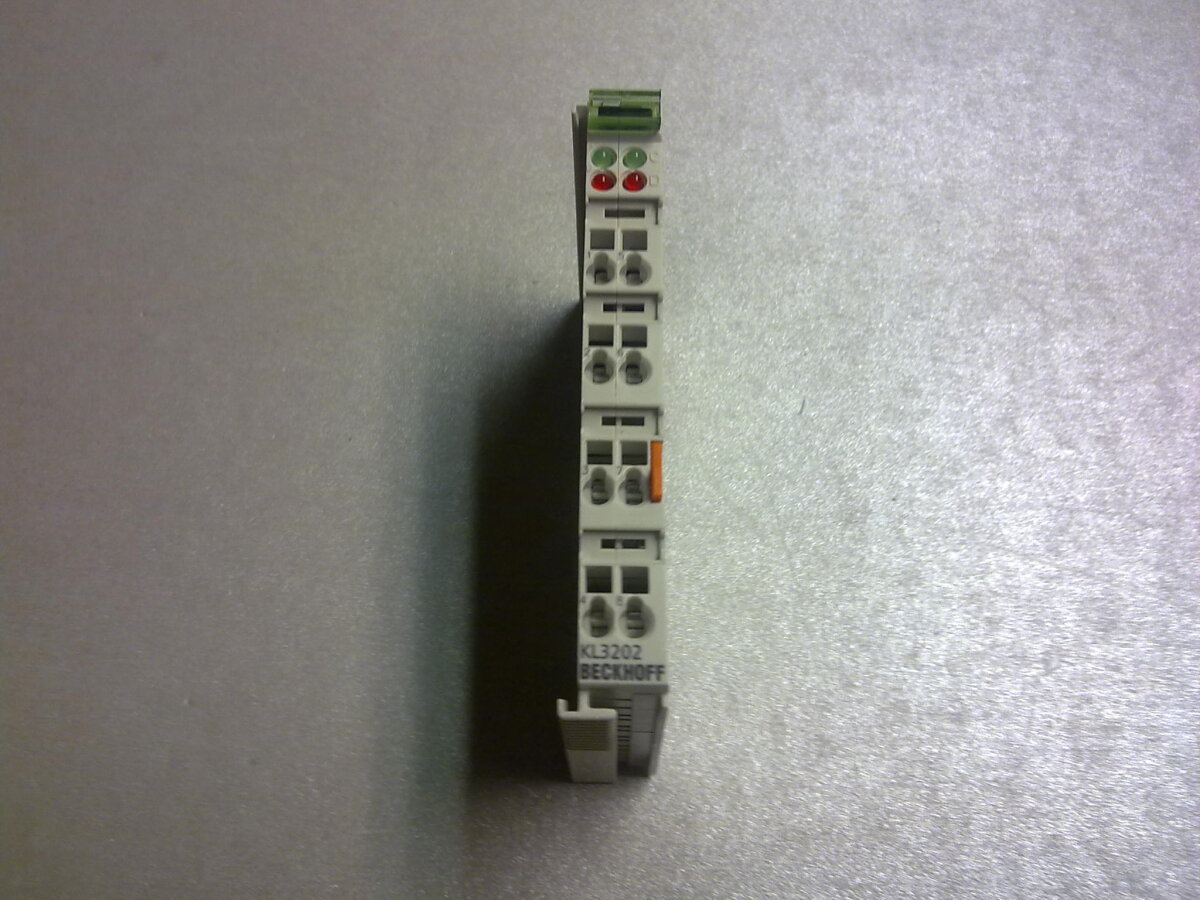 Beckhoff Busklemme KL3202 2-Kanal-Eingangsklemme PT100, 129,00