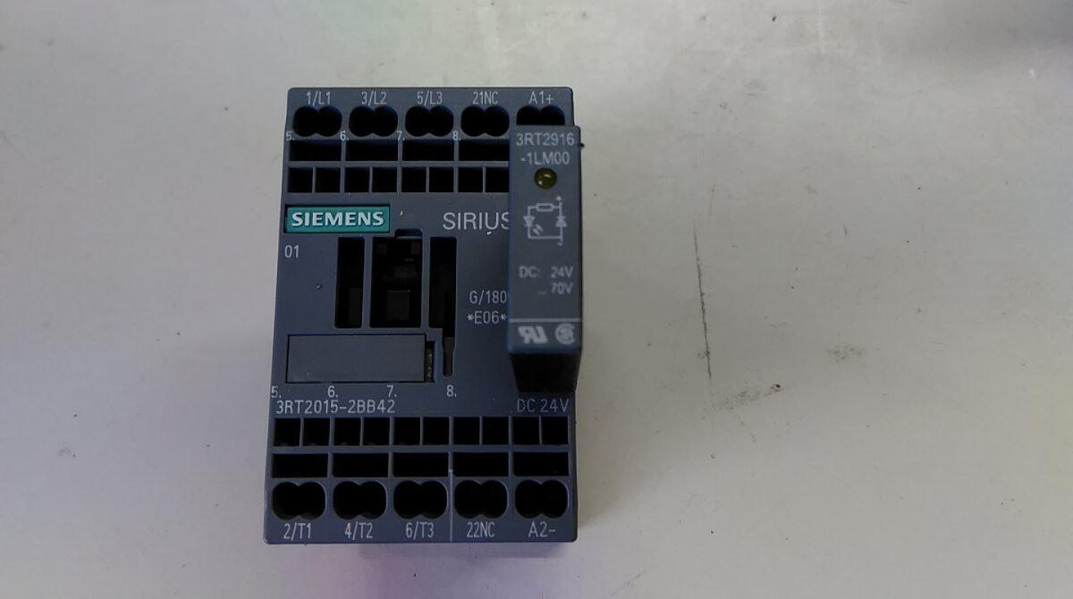 Siemens power contactor 3RT2015-2BB42 power contactor 24V DC 1NC cont ...