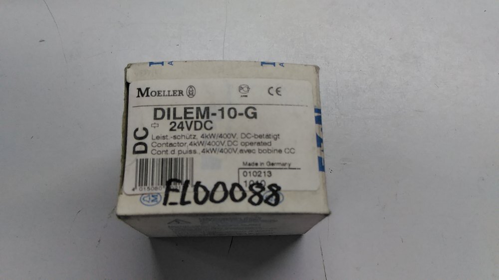 Eaton Leistungsschütz DILEM-10-G 24VDC 010213 4kW 3polig mit 1 Schlie ...